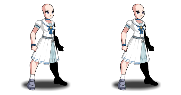 Suisei White Sefuku | Armor | Nullworld