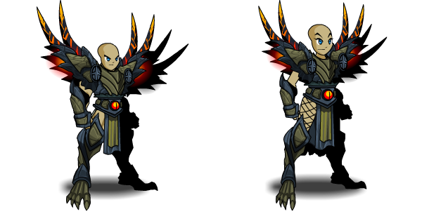 Flame Dragon Warrior Armor | Armor | Nullworld