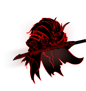 Demonic Samurai Shadow | Cape | Nullworld