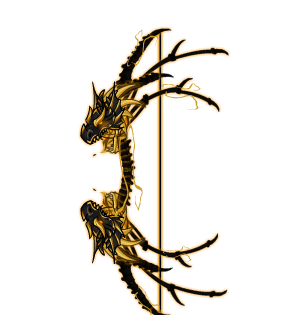 Golden Samurai Hunter Bow | (Weapon) Bow | Nullworld