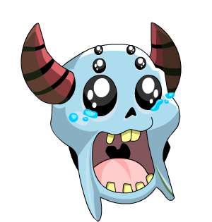 Icy Chibi Nulgath Helm | Helmet | Nullworld